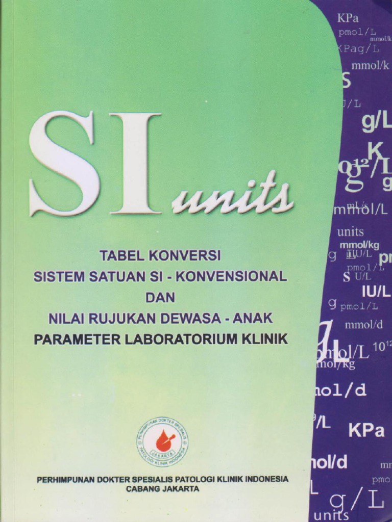 Nilai Rujukan Laboratorium | PDF