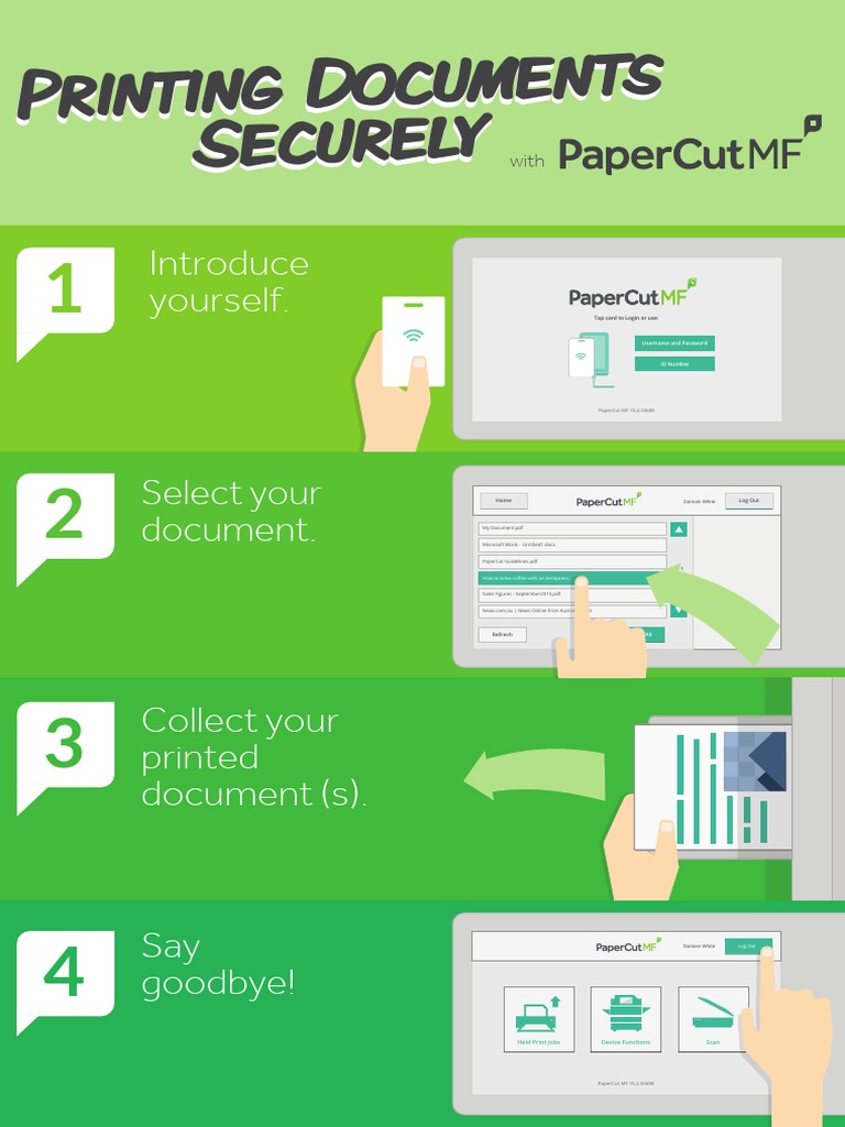 Introduce Yourself.: Printing Documents Curely Se | PDF