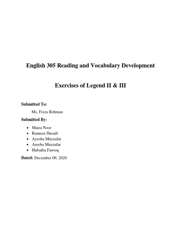 Eng 305 Assignment 1 | PDF | Wisdom
