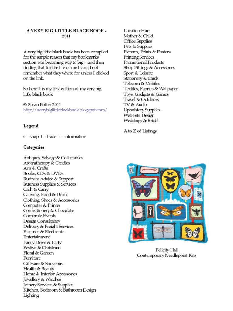 Little Black Book | PDF | Retail | Clothing