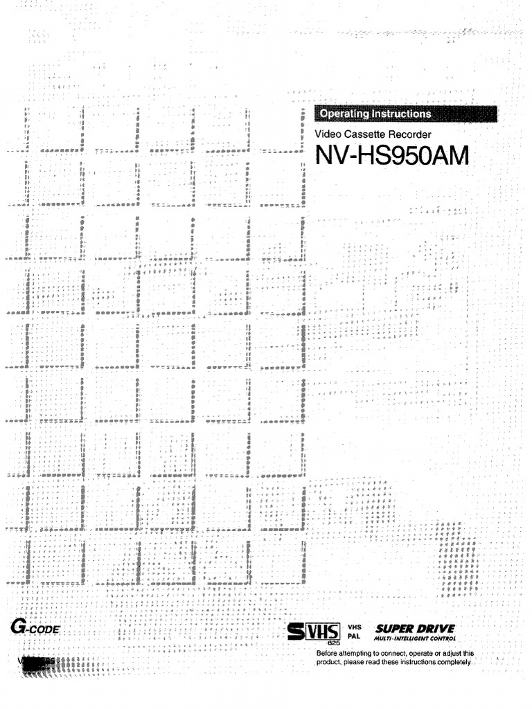 Panasonic NV HS 950 | PDF