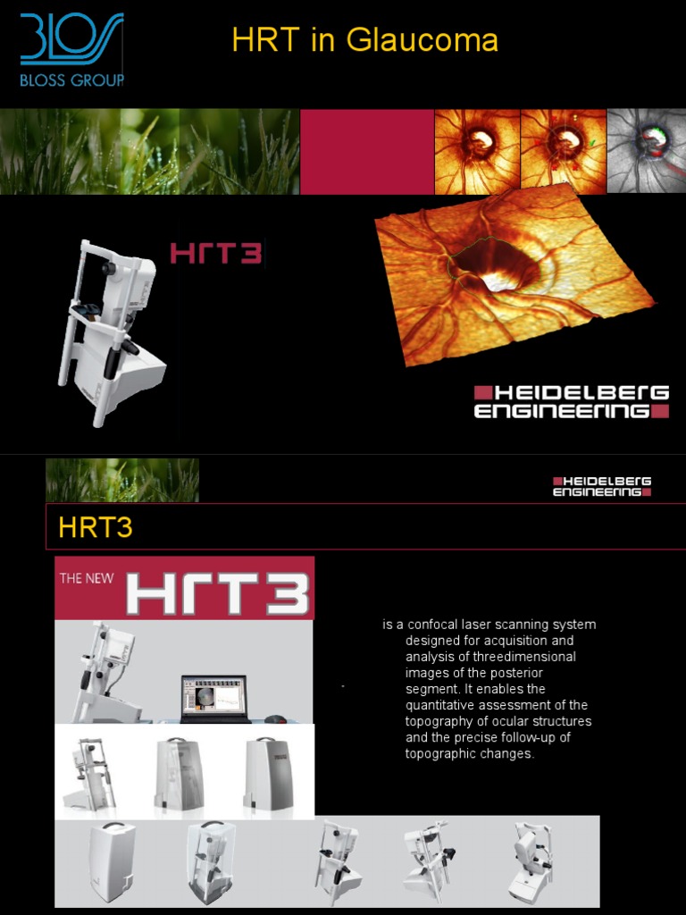 HRT3 Glaucoma | PDF | Topography | Confocal Microscopy