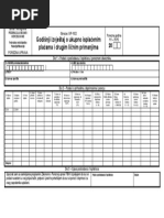 Obrazac 1022 Gip - Novo | PDF