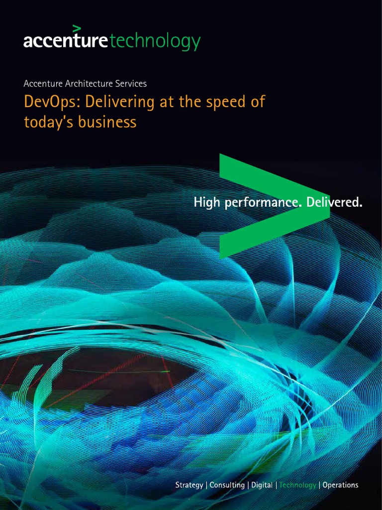 Accenture DevOps Brochure Final | PDF | Agile Software Development ...
