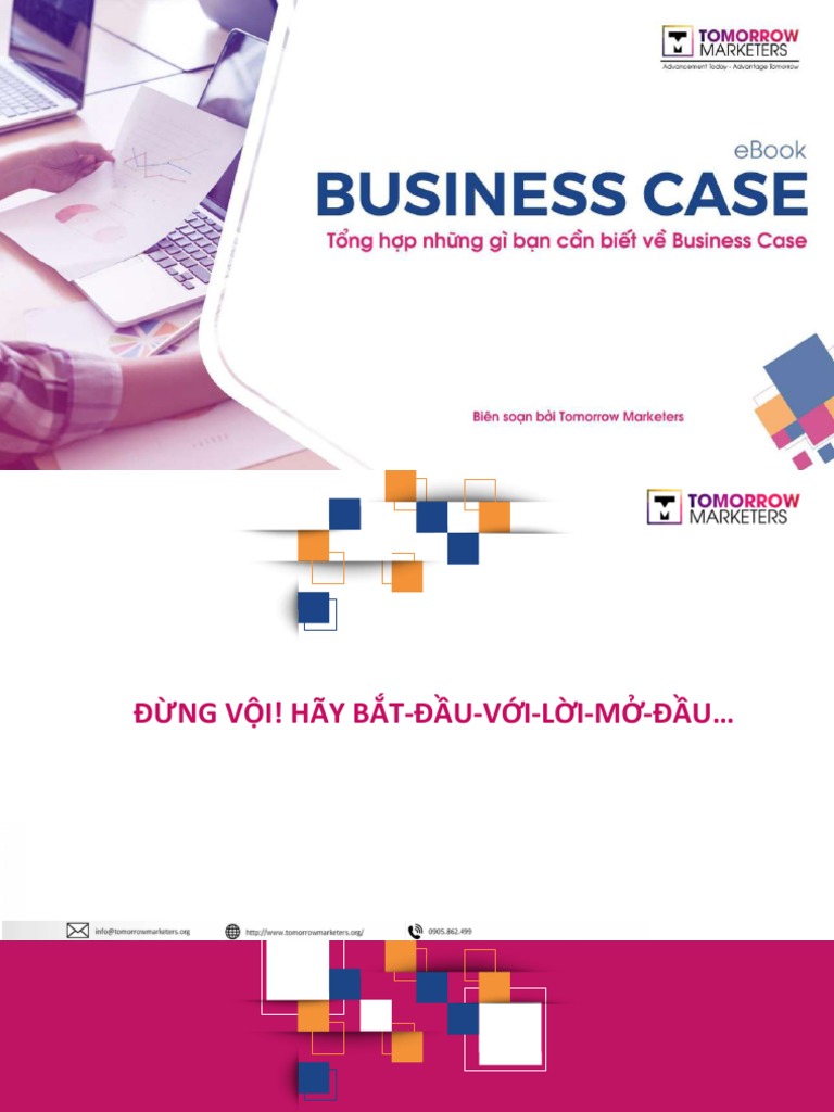 (Tomorrow Marketers) Business Case Ebook | PDF