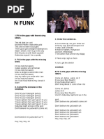 Uptown Funk Clean Lyric Sheet | PDF | American Pop Songs | Rhythm And ...