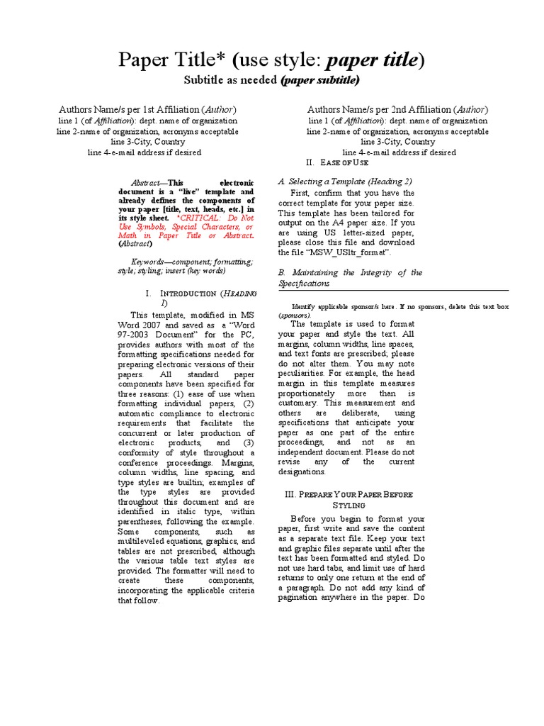 IEEE Journal Template2 | PDF | Note (Typography) | Bracket