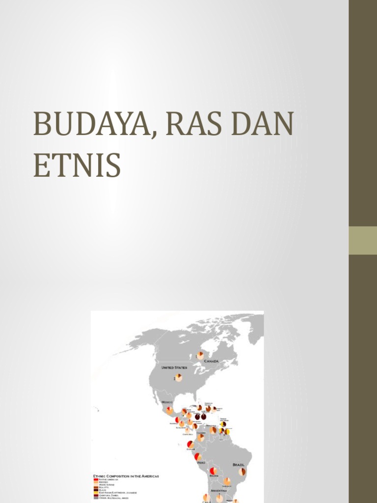 Ras Dan Etnis Di Benua Amerika | PDF