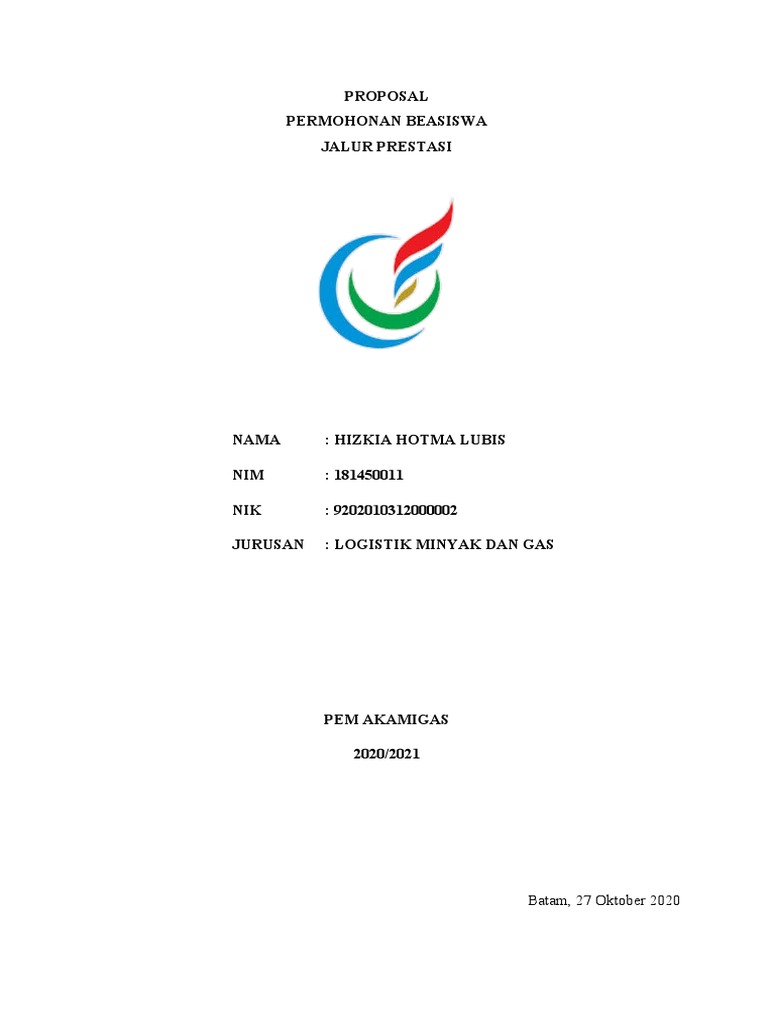 Draft Proposal Beasiswa | PDF