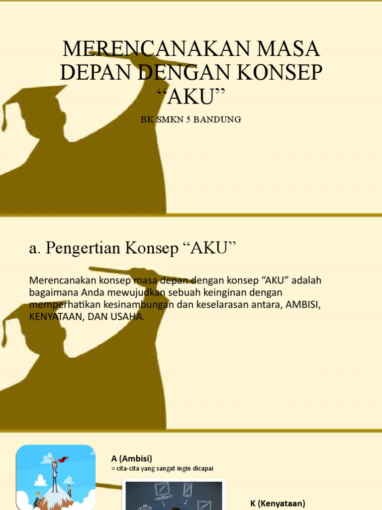 Merencanakan Masa Depan Dengan Konsep - AKU | PDF
