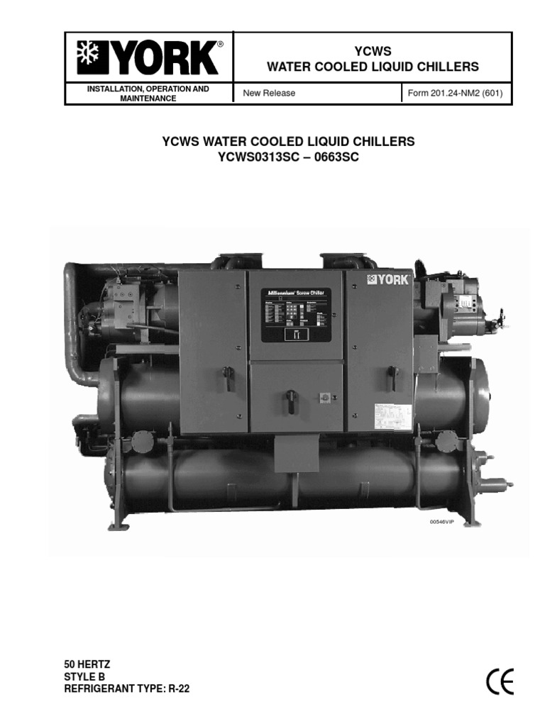 Ycws Water Cooled Liquid Chillers Ycws | PDF | Power Supply | Building ...