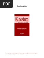 Testes Palográfico Apostila | PDF | Psicologia | Autoestima