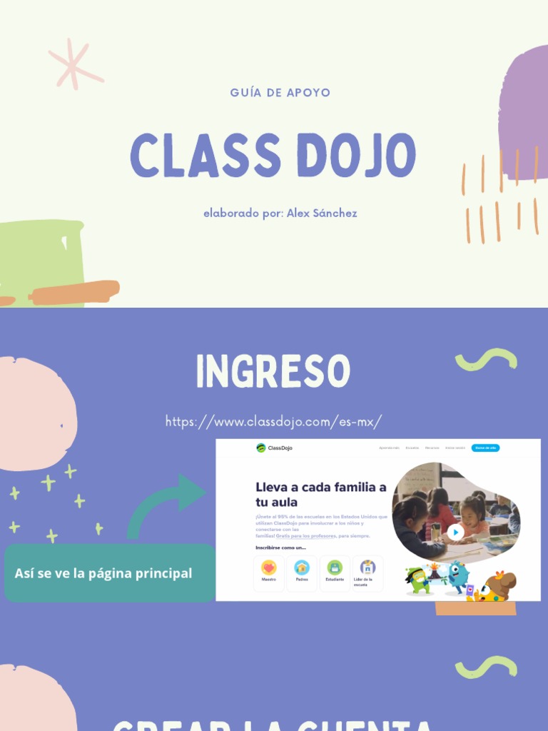 Guía para Usar Class Dojo Eficazmente | PDF | Informática | Software