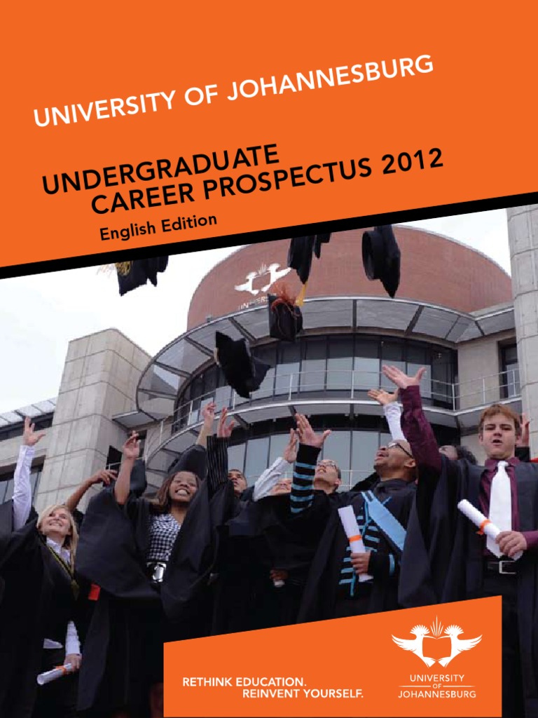University of Johannesburg Career Prospectus ENGLISH - 2012 ...
