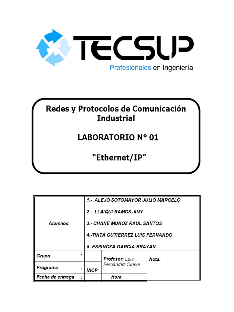 1 Informe ETHERNET | PDF | Protocolos de internet | Redes de computadoras