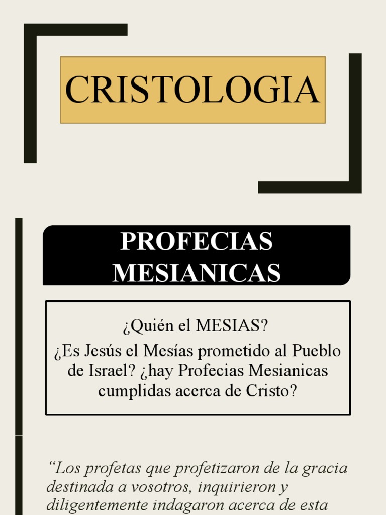 Profecias Mesianicas | PDF | Evangelio de Mateo | Profecía