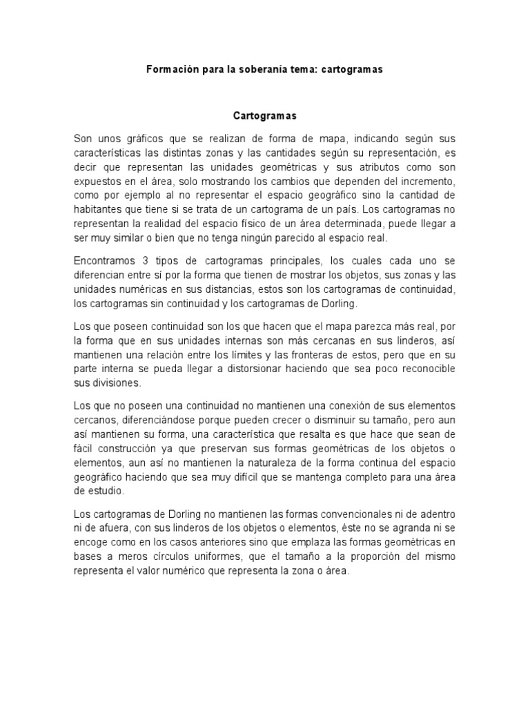 Jhonny Cartograma | PDF | Venezuela | Militar