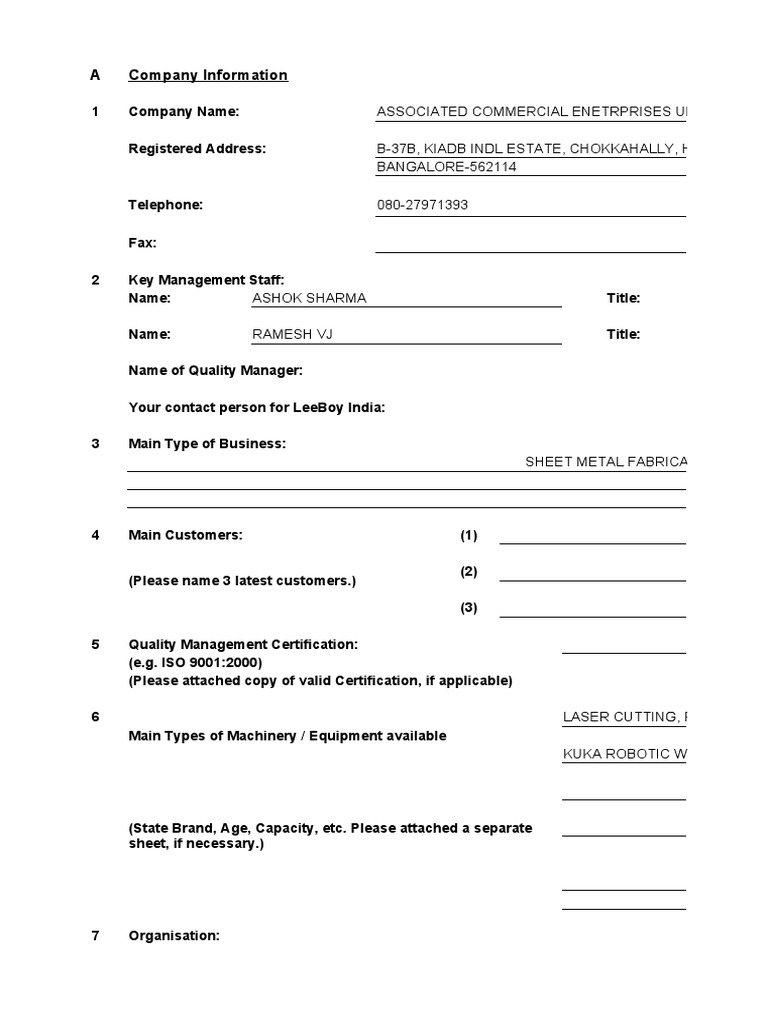 PPAP Check Sheet | PDF | Calibration | Sheet Metal