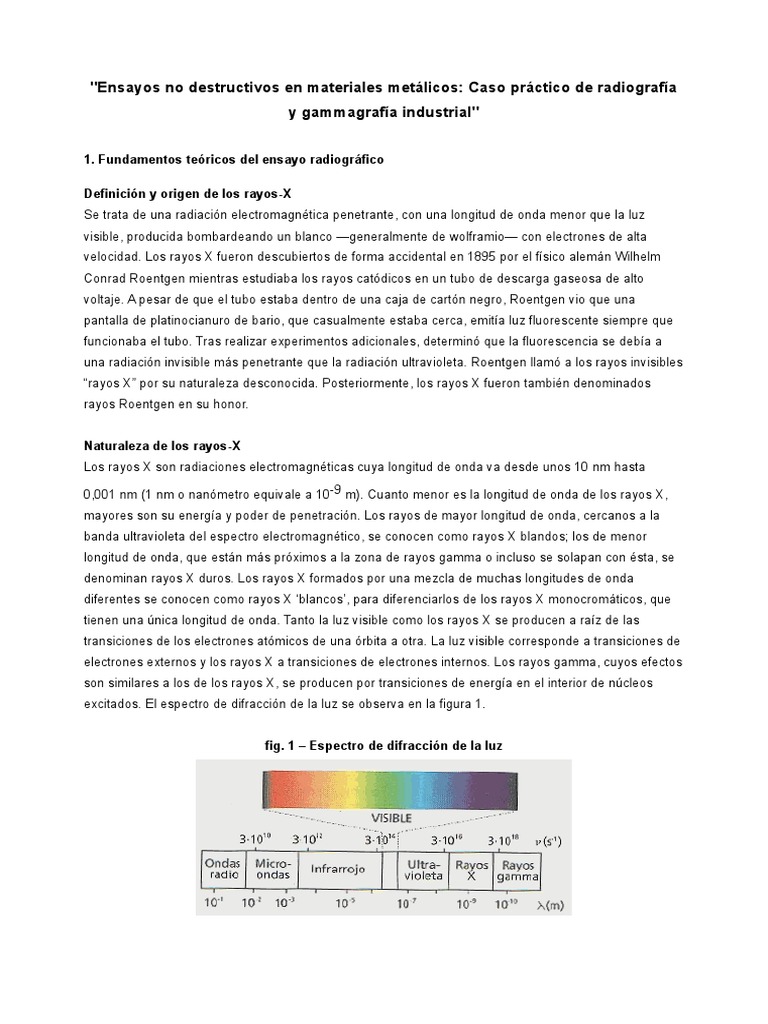 Aplicación de técnicas de ensayos no destructivos mediante radiografía ...
