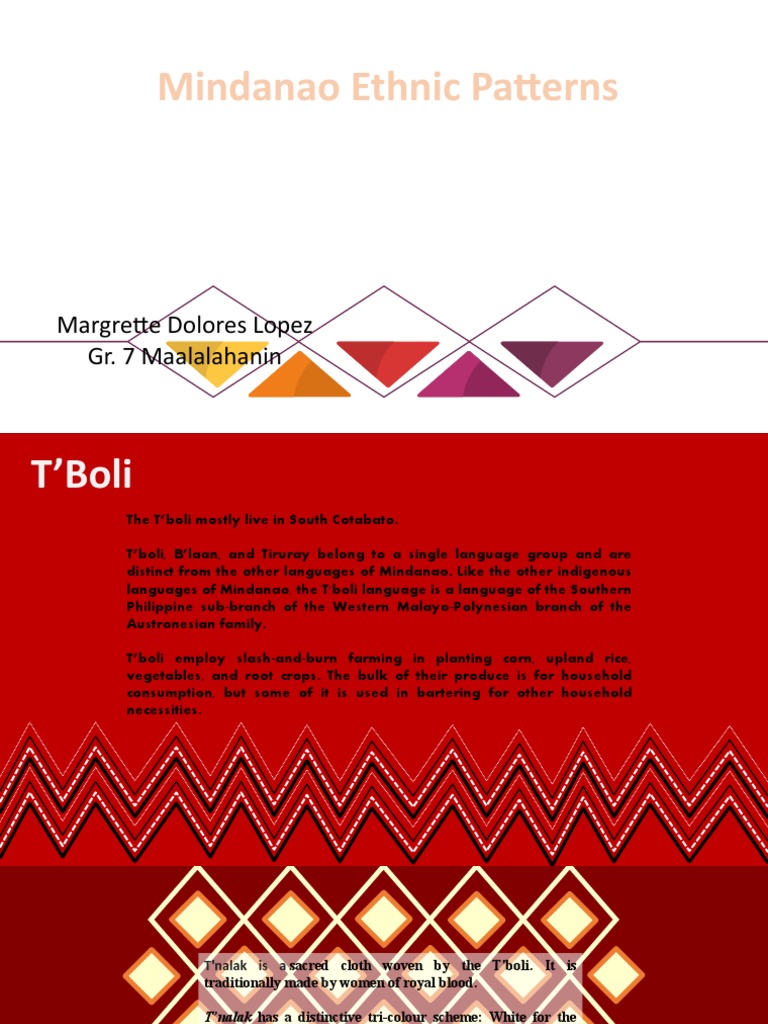 Mindanao Pattern | PDF