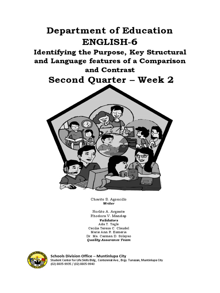 Final English Grade 6 Week 2 Second Quarter | PDF | Thunder | Lightning