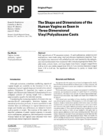 PUF Questionnaire | PDF | Urination | Clinical Medicine