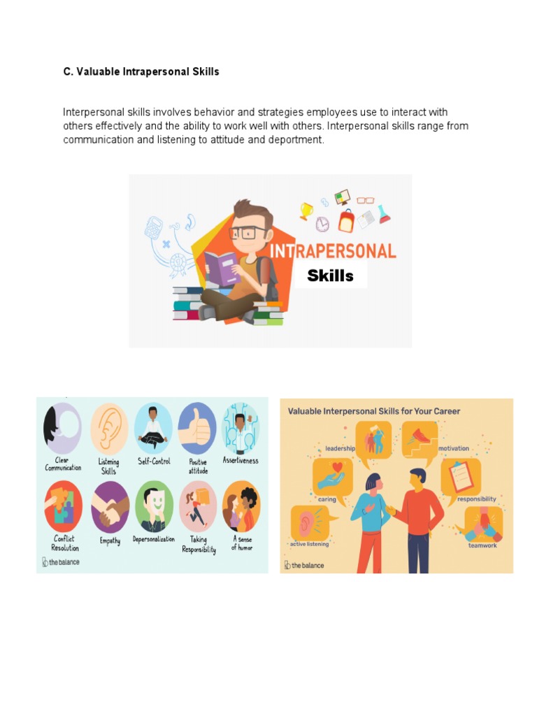 C. Valuable Interpersonal Skills | PDF