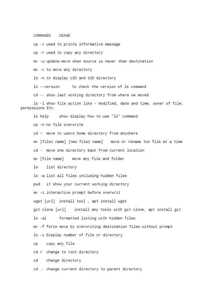 Termux Command | PDF | File Transfer Protocol | Computer File