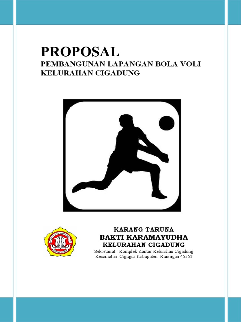 Pembangunan Lapangan Voli Cigadung | PDF