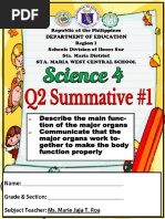 Science 4 Activity Sheet Q3 WK 1 | PDF | Force