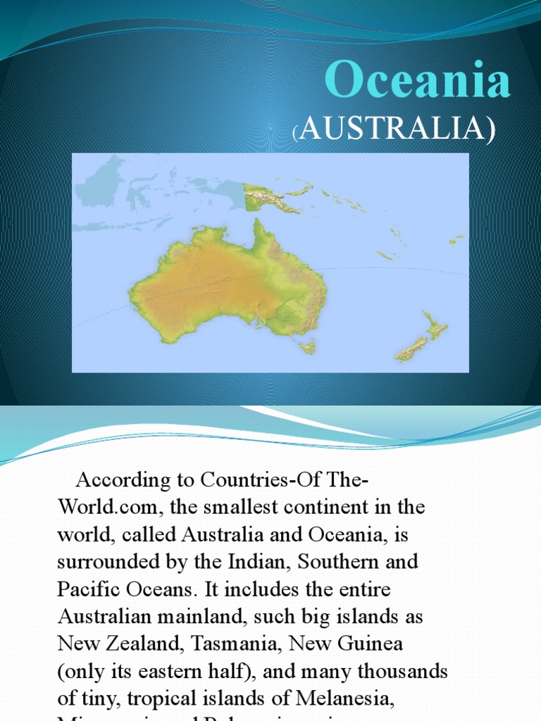 Oceania | PDF | Oceania | Island