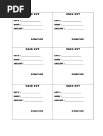 GCash Cash-In Form Template | PDF