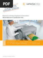 SOP 18 Foreign Material Control - WM PDF | PDF | Pallet | Metal Detector