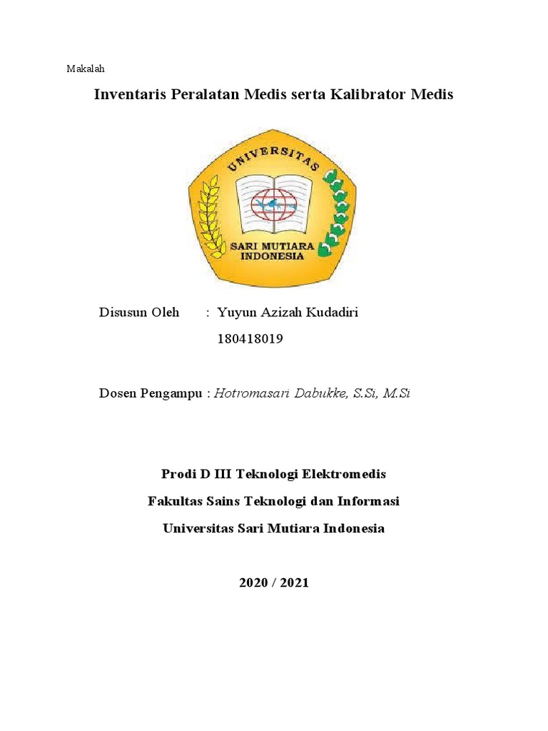 Kalibrator Alat Medis di Rumah Sakit | PDF