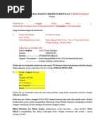 Contoh Draf PKWT 1 Versi PP 35 2021 (UU Cipta Kerja) | PDF