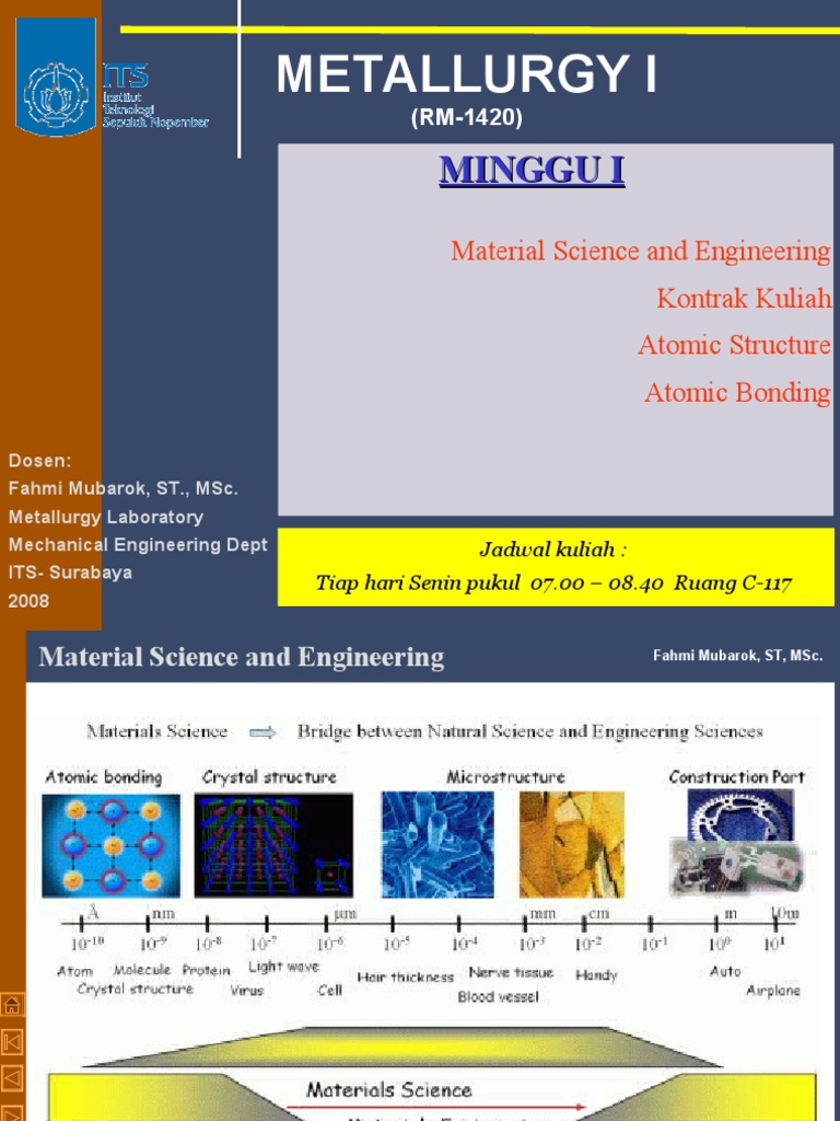 Lecture1 Atomic Structure And Bonding Pdf Chemical Bond Chemical