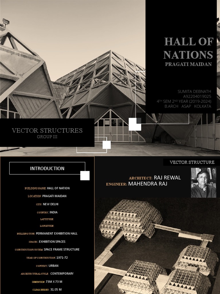 Hall of Nation - Case Study | PDF | Structural Engineering | Building ...
