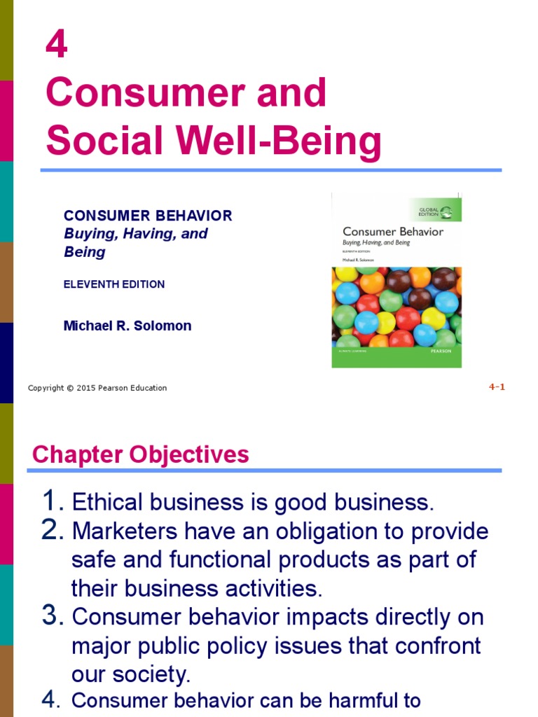 Chapter 4 Consumer and Social Well-Being | PDF | Business Ethics ...
