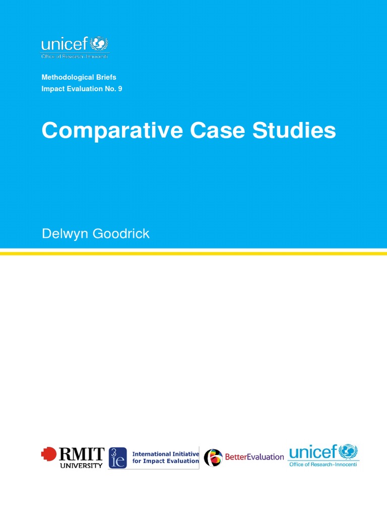 Comparative Case Studies: Delwyn Goodrick | PDF | Case Study ... Comparative Case Studies: Delwyn Goodrick | PDF | Case Study ...