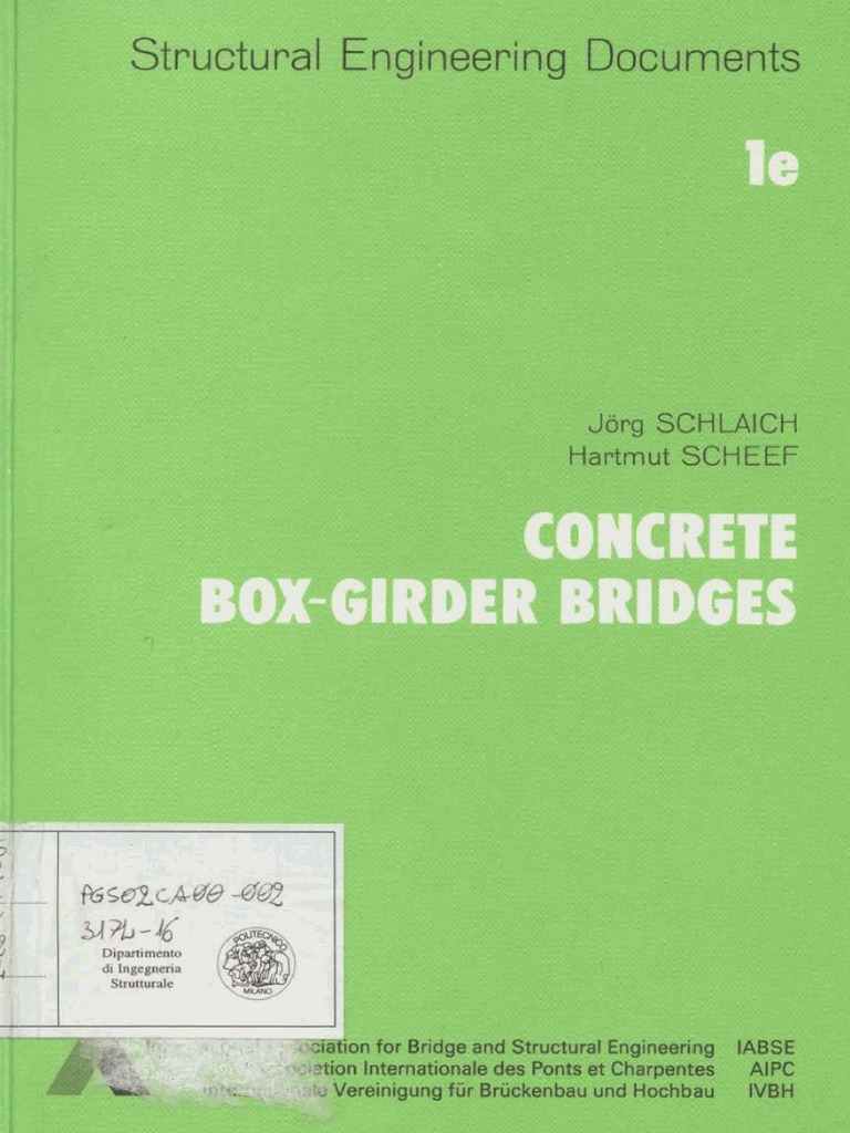 BOOK Concrete Box Girder Bridges (Schlaich) | PDF | Bridge | Beam ...