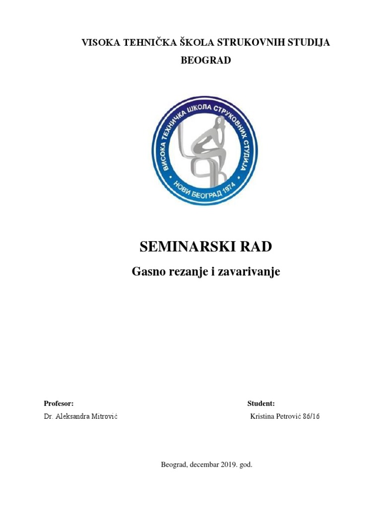 Gasno Zavarivanje I Rezanje | PDF