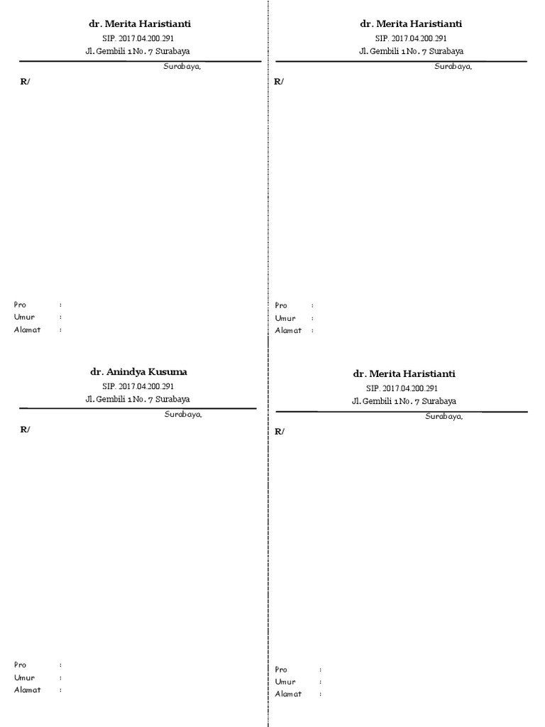 Format Resep | PDF | Seni & Disiplin Bahasa | Gaya Hidup