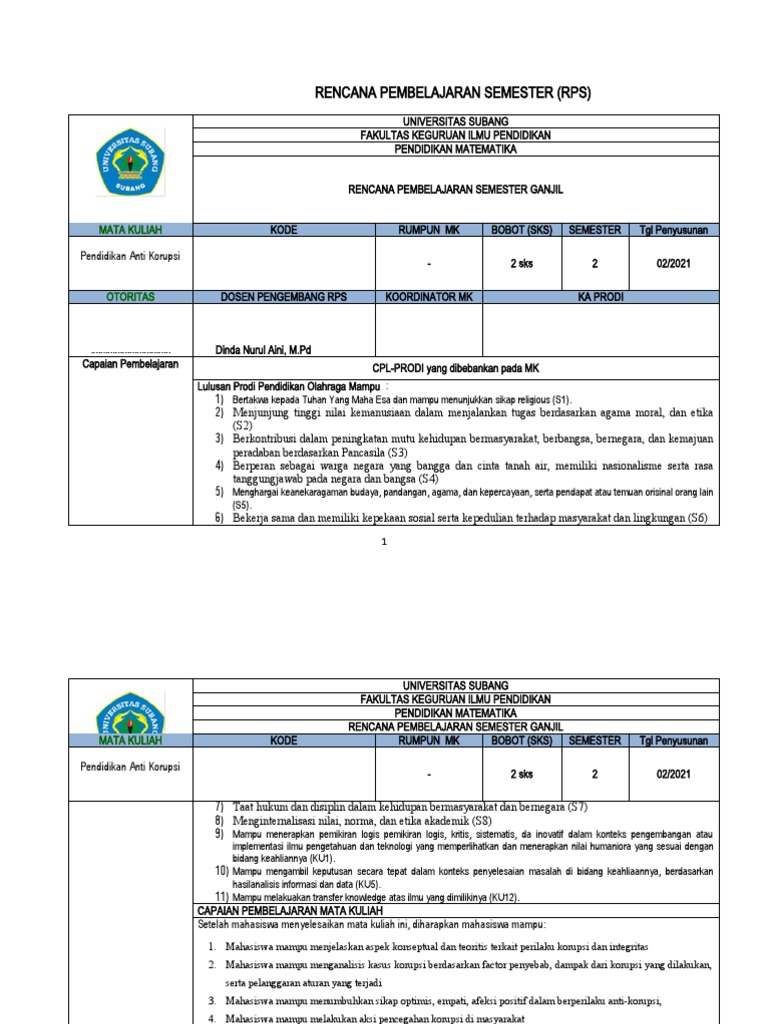 RPS Pak | PDF | Komputer