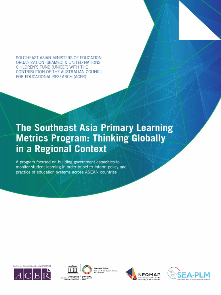 The Southeast Asia Primary Learning Metrics Program - Thinking Globaly ...