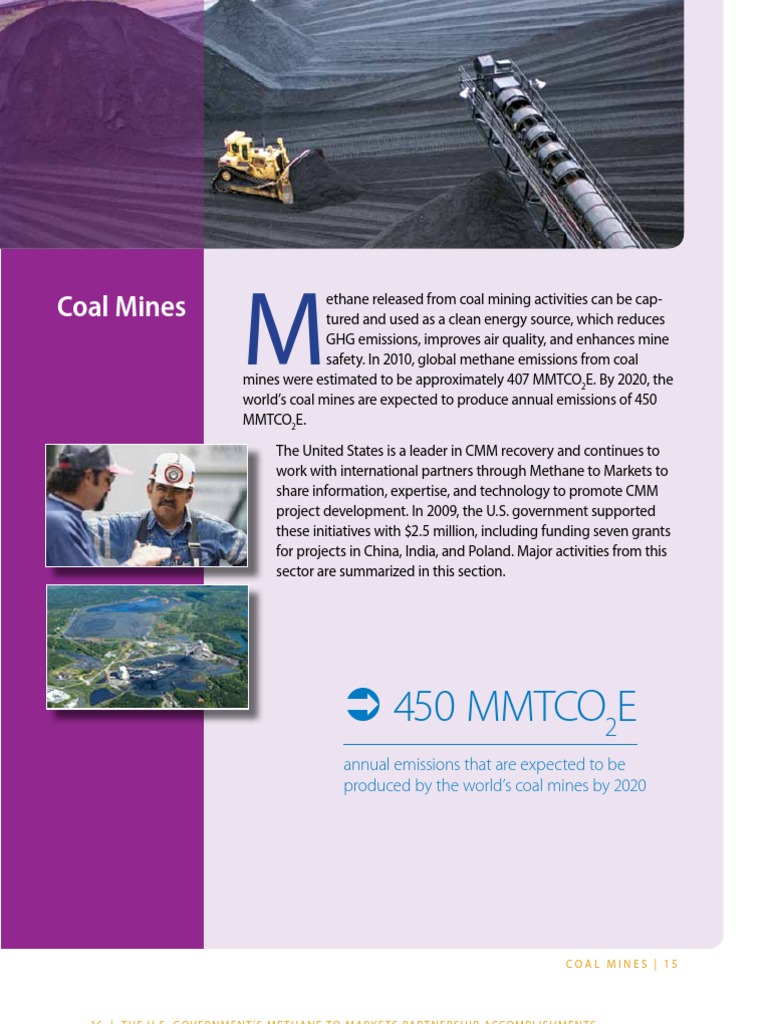 Global Methane Management in Coal Mining | PDF | Climate Change ...