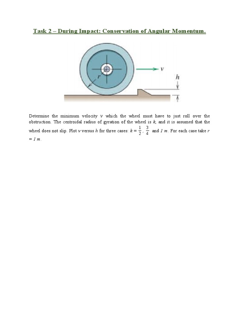 Conservation of Angular Momentum | PDF | Momentum | Angular Momentum