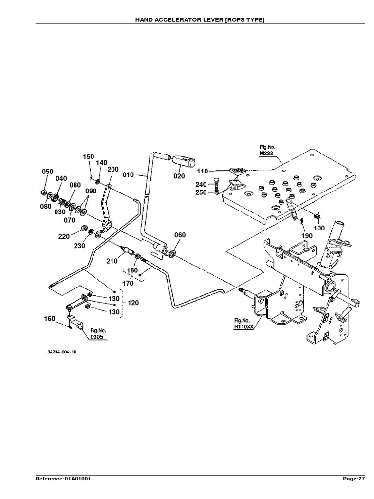 Hand Accelerator Lever Rops Ty | PDF | Nut (Hardware) | Mechanical ...