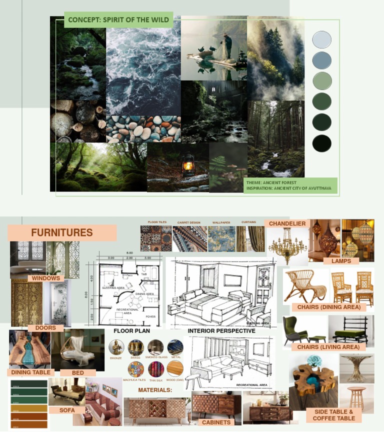 Concept: Spirit of The Wild: Theme: Ancient Forest Inspiration: Ancient ...