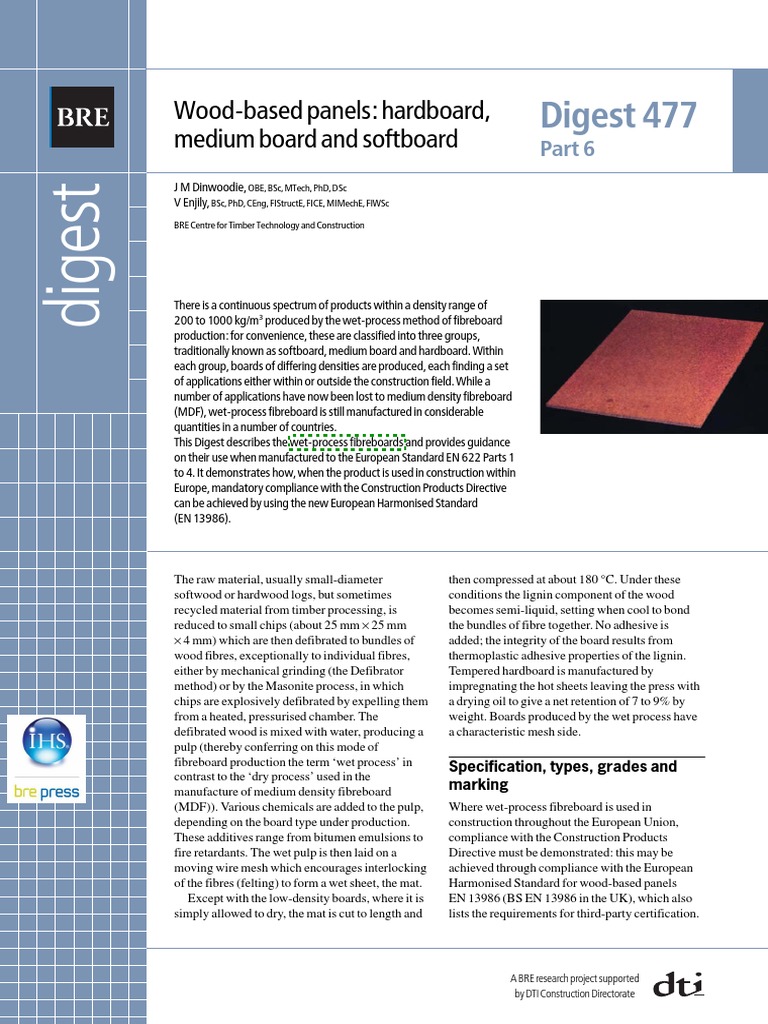 Woodbased Panals Hardboard, Medium Board and Softboard | Download Free ...