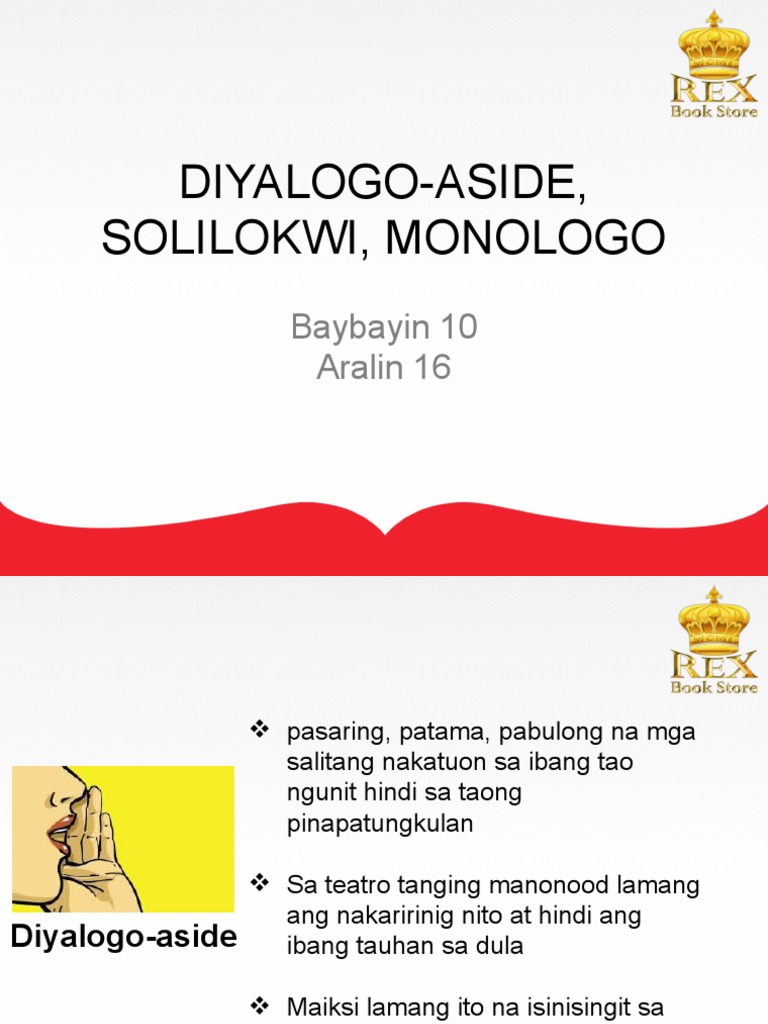 Aralin 16 Diyalogo Aside... | PDF